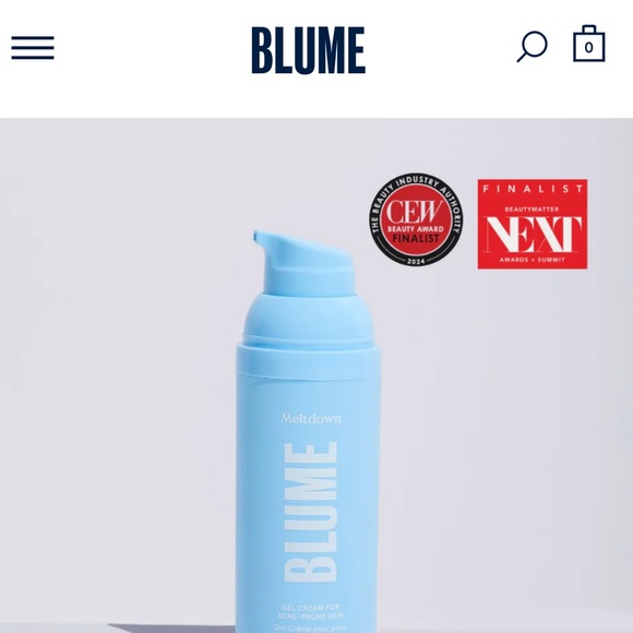 Blume | Skincare | Blume Meltdown Gel Cream With Ceramides | Poshmark